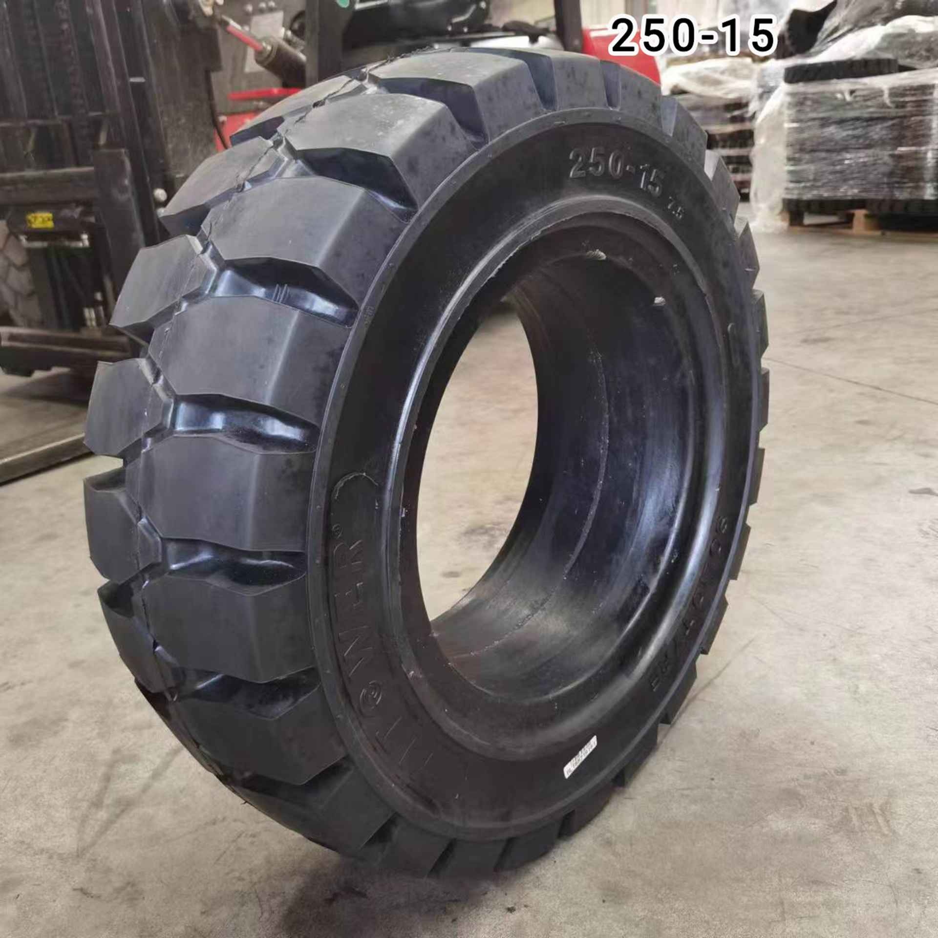 250-15 solid tire